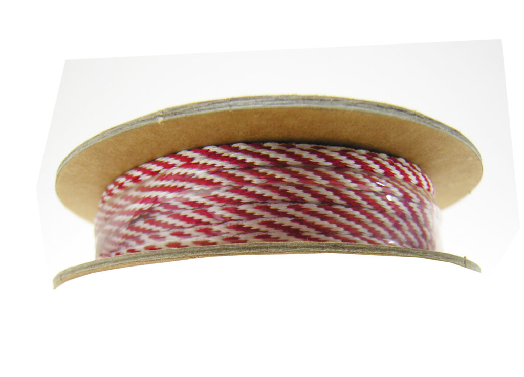 CORDON ROJO/BLANCO 30044-4-3MMX20MT